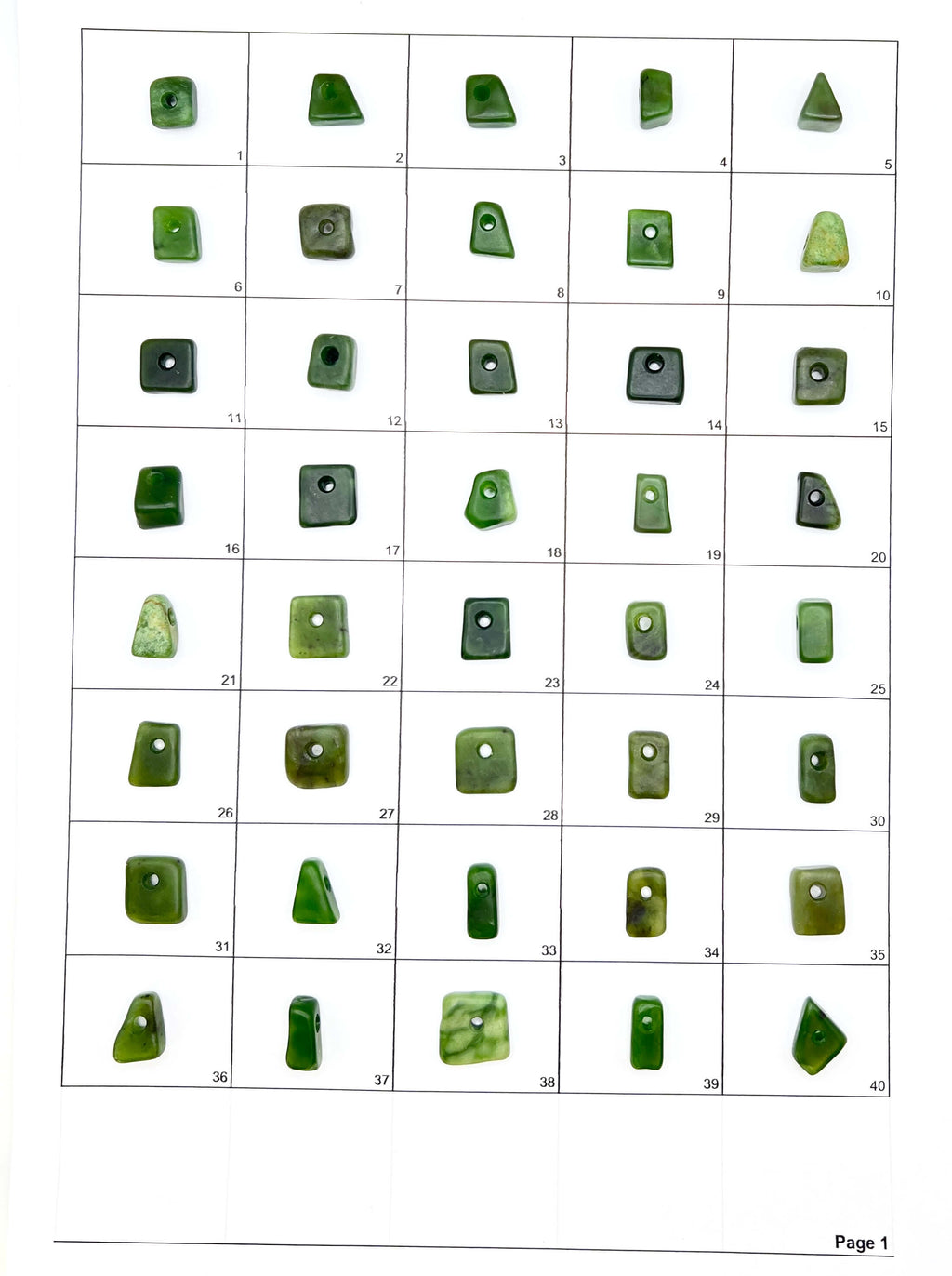 Muka Pito Tie with Gemstone – Aotearoa Gemstones